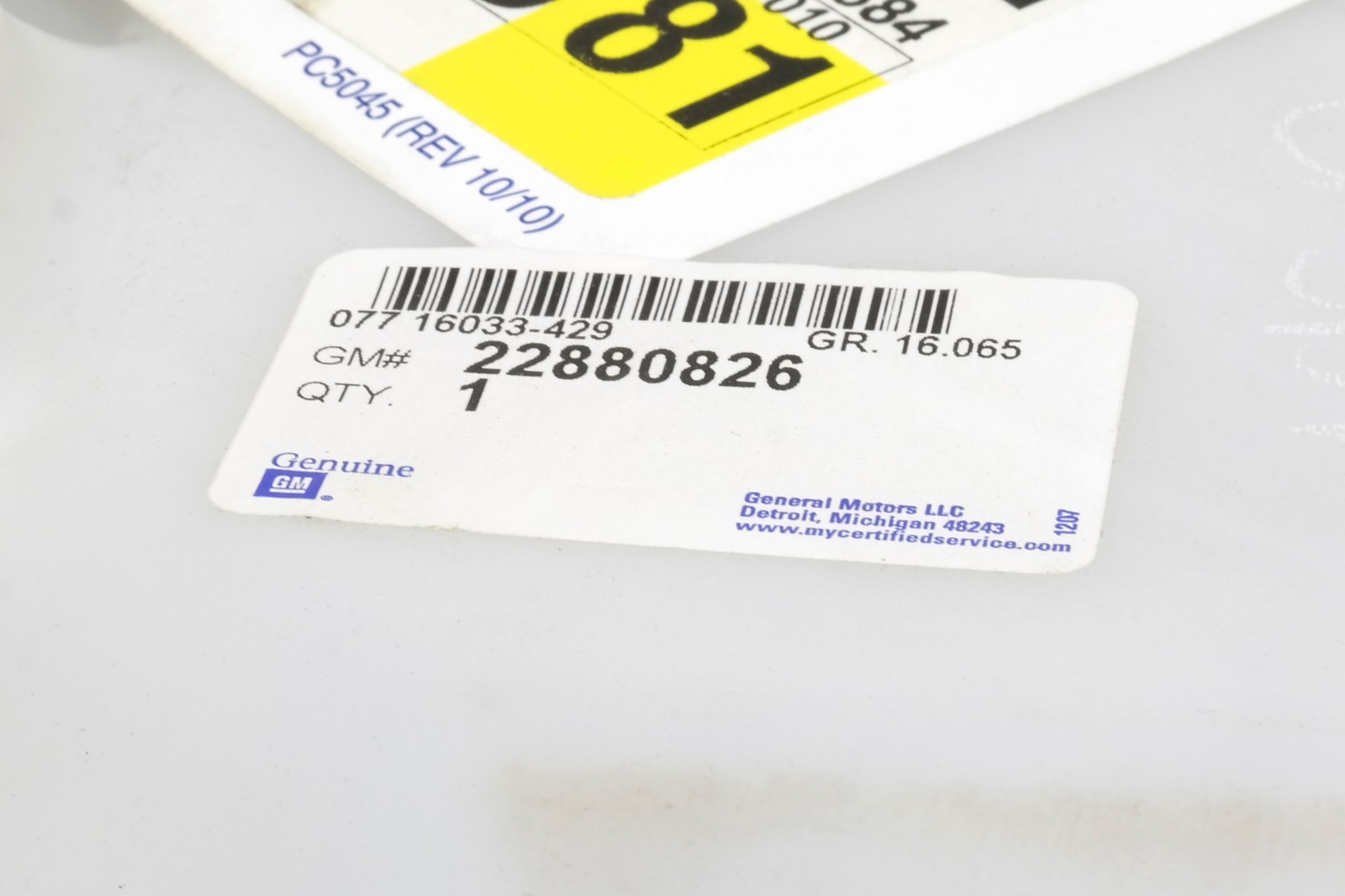 OEM NEW GENUINE Windshield Washer Reservoir Tank 11-14 Silverado Sierra ...