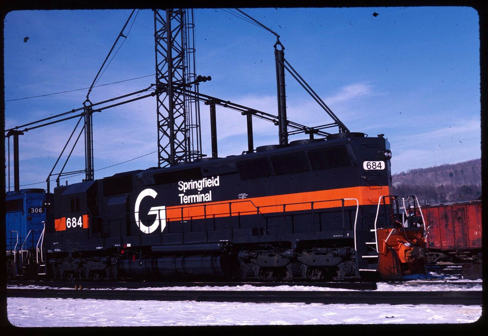 Original Rail Slide - ST Springfield Terminal Guilford 684 Binghamton ...