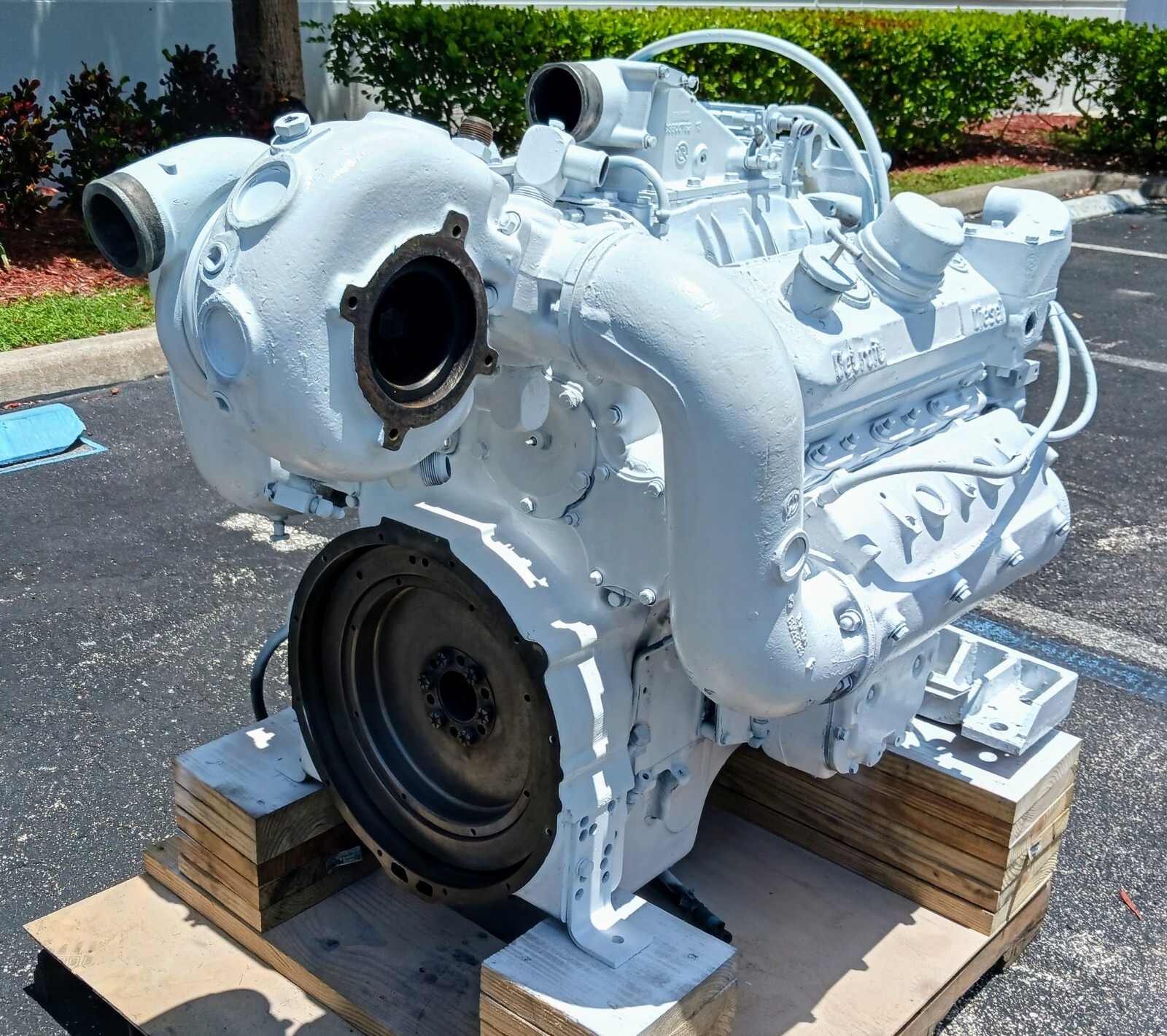 Detroit Diesel 6V-92TA / 6V92 , Marine Diesel Engine, 550 HP @ 2300 RPM ...