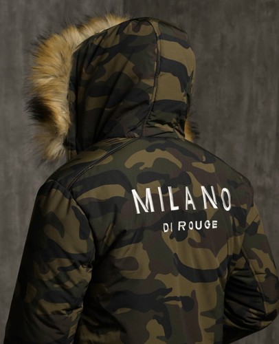 Milano Di Rouge Camo Parka | eBay