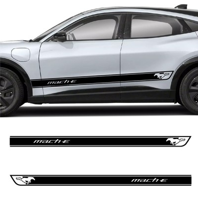 Mach-E side stripe car stickers compatible with Ford Mach-E | eBay