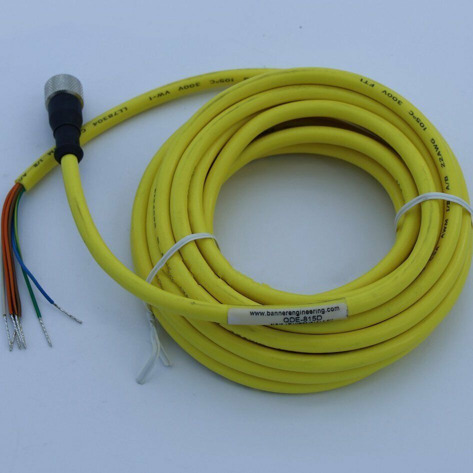 NEW BANNER QDE-815D Safety light curtain cable | eBay