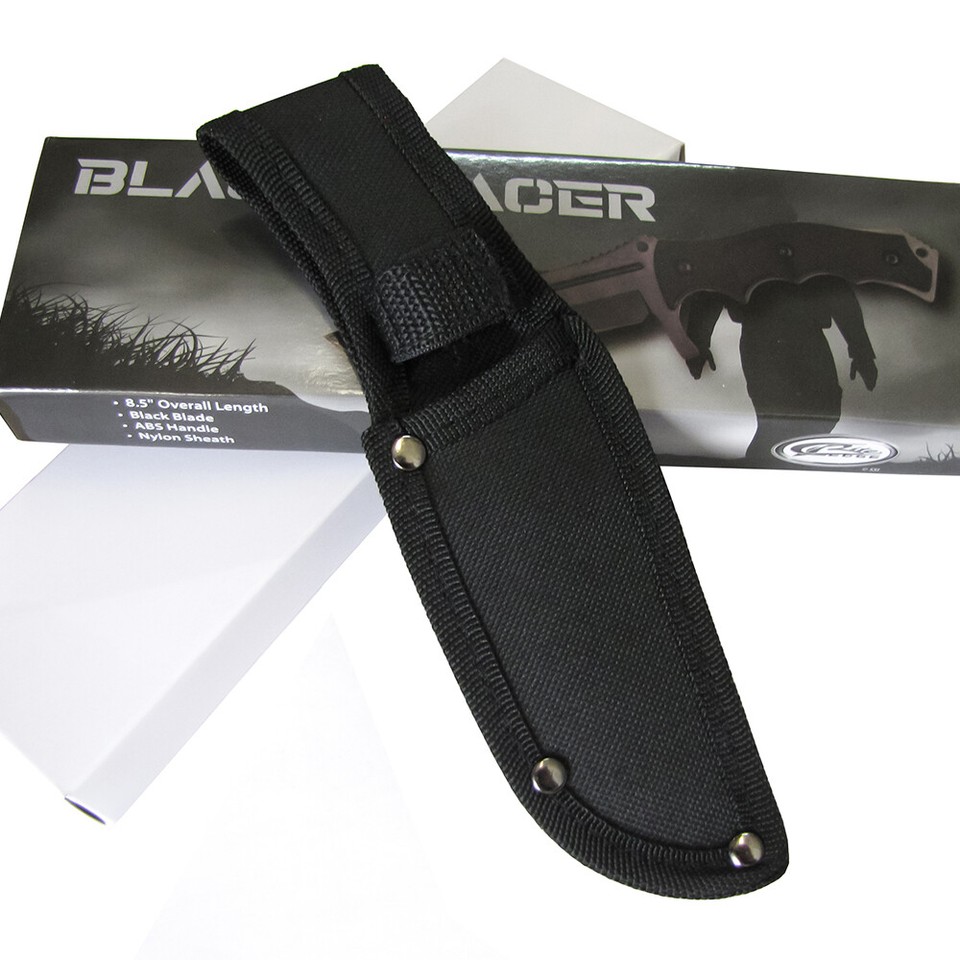 Rite Edge Black Tracker Knife CSGO Huntsman Inspired Fixed Blade Bowie ...