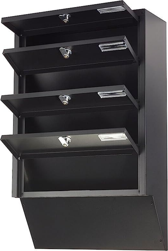 Multi Occupancy Apartment Post Box 4 for Flats Schools Offices | eBay UK