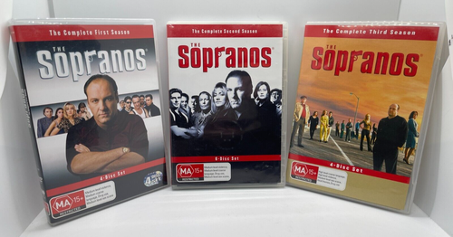 The Sopranos Season 1 2 3 Complete Box Set Bundle (Region 4) VGC ...