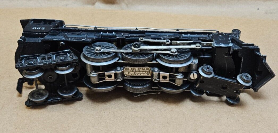 Vintage LIONEL O GAUGE 665 4-6-4 STEAM ENGINE Post-War 1954-59,66 | eBay