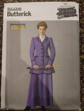 Butterick USA Sewing Pattern B 6400 A5 Ladies Jacket Blazer History ...