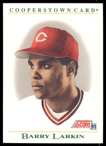 1991 Score Baseball Card Barry Larkin Cincinnati Reds #B2 | eBay