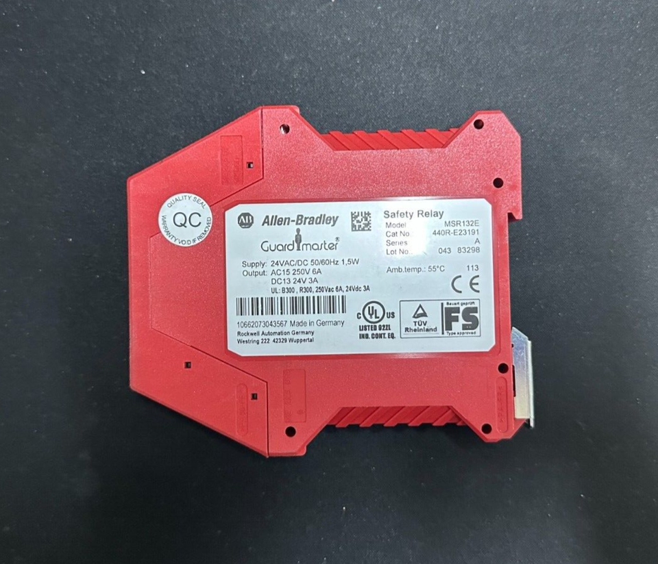 Allen-Bradley Safety Relay Ser B 24VAC/DC 50/60Hz 4W MSR132E | eBay