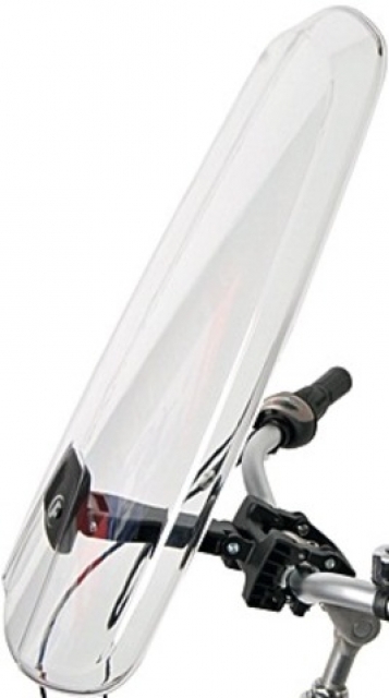 Polisport Bike Wind Shield Windshield Disc with Handlebar Mount for ...