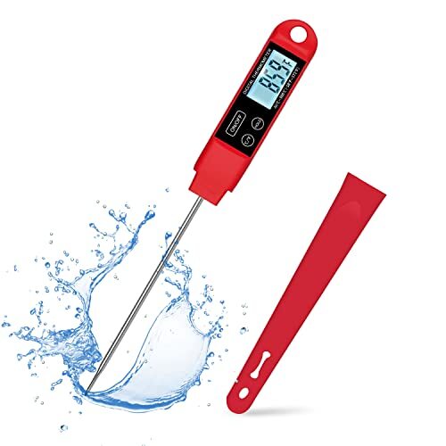 Instant Read Meat Digital Food Probe Thermometer, Smart Ultra Fast with ...