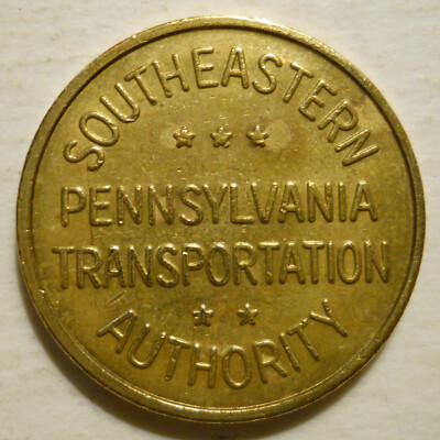 SEPTA (Philadelphia, Pennsylvania) transit token - PA750AX | eBay