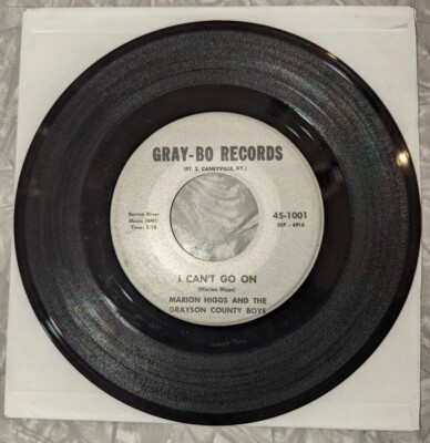 Marion Higgs and the Grayson County Boys Kentucky bluegrass Can't Go On ...