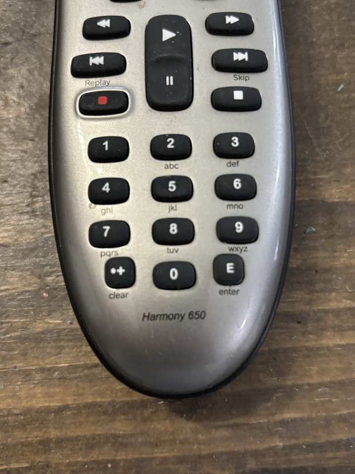 Logitech Harmony 650 Infrared All-in-One Universal Remote Control ...