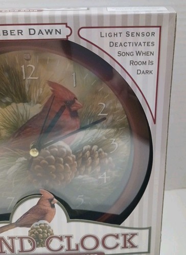 Cardinal Sound Clock December Dawn Plays a Cardinal Song Each Hour NEW ...