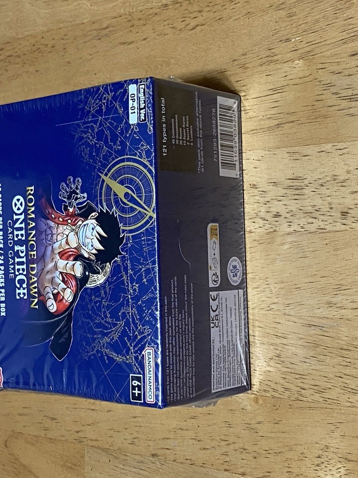 One Piece TCG - OP01 - Booster Box - Romance Dawn - (Damaged Box) | eBay
