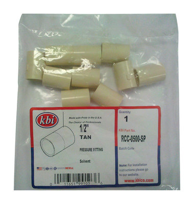 Charlotte Pipe FlowGuard 1/2 in. Slip T X 1/2 in. D Slip CPVC Coupling ...