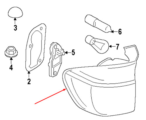 NEW BMW X5 E70 REAR RIGHT TAILLIGHT 63217227792 7227792 OEM NO DUTY TO ...