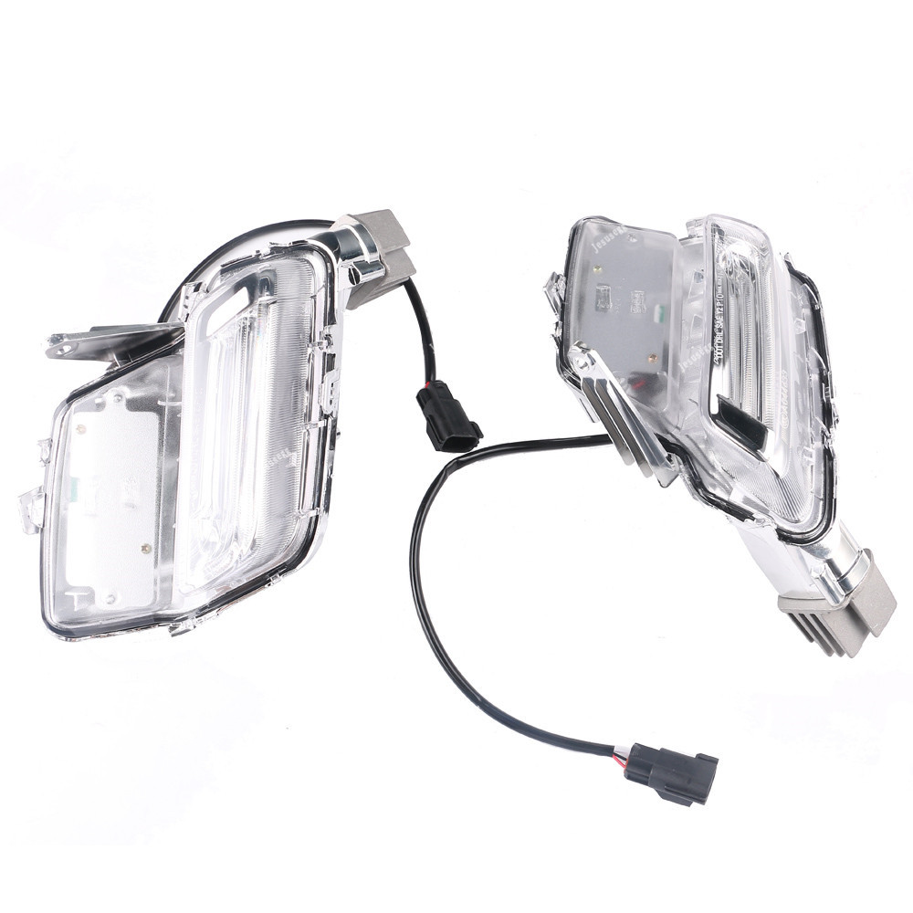 LH+RH Fog Light Lamp Clear LED Auto Driving Light For Volvo XC60 2014 ...
