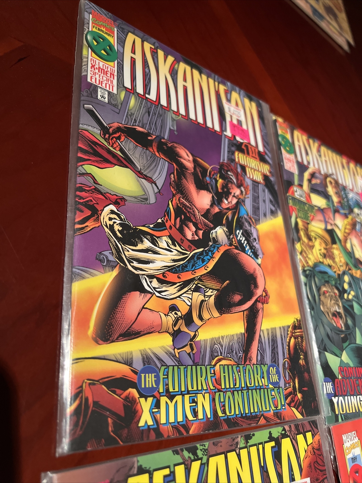 ASKANI'SON (YOUNG CABLE) #1 #2 #3 #4 1-4 Age of Apocalypse X-Man ...