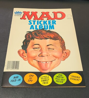MAD MAGAZINE "COLLECTOR STICKERS Album" Some Stickers | eBay