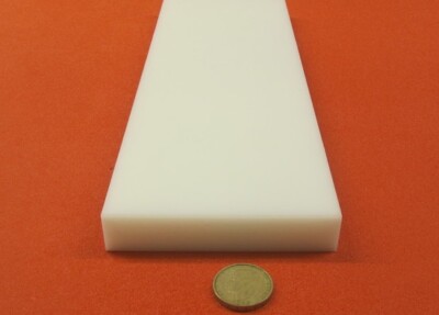 Delrin Acetal Bar 3/4" (.750") Thick x 4.00" Wide x 36" Long White | eBay
