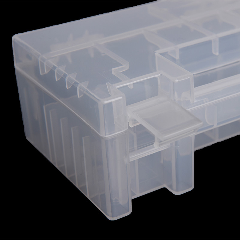 Portable hard plastic case storage box holder organiser for AA AAA C ...