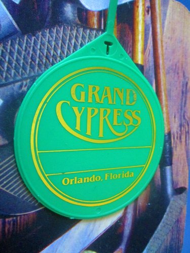 vtg - PGA Golf Bag Tag - GRAND CYPRESS RESORT - Orlando FL - Tag 1 | eBay