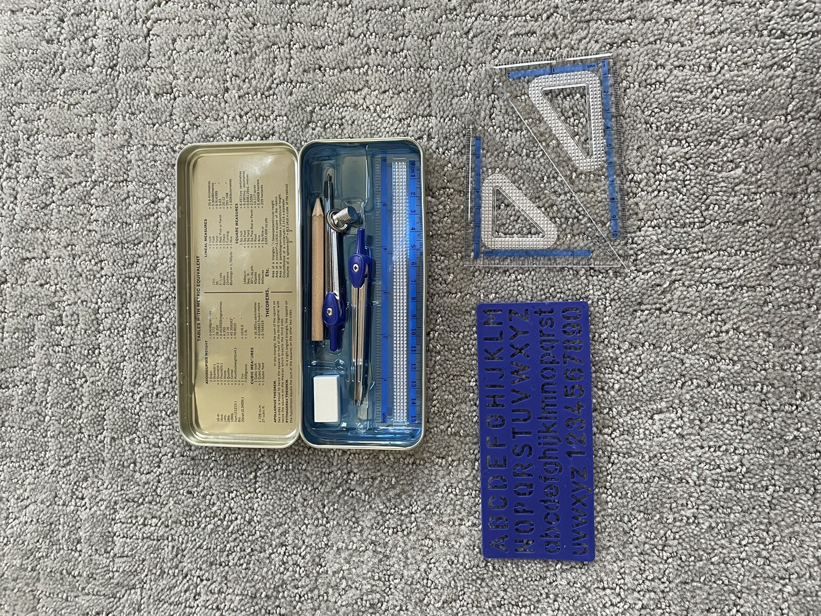 Staedtler Math Set For Drawing Measuring Tool (557 10 BN 02) Office ...