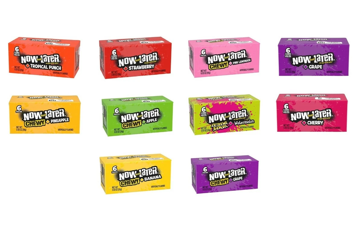Now And Later Candy Flavors Now And Later Candy Flavors