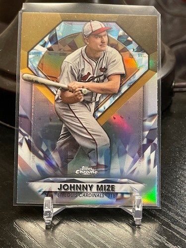 2022 Topps Chrome Update Johnny Mize Diamond Greats MINT! | eBay