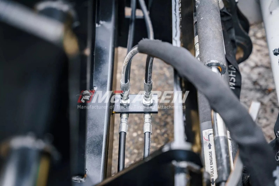 Track Loader Root Rake Attachment Debris Silage Rock for JCB 84" Wide ...