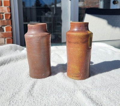 Two Civil War Era Ceramic de-embossed "BLACKING BOTTLE" Dug in New ...