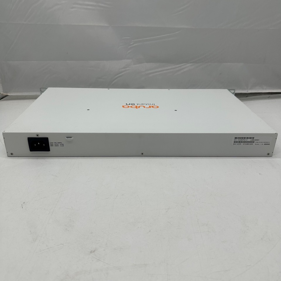 Aruba 1930 24p JL684A Instant On 24 Port Managed PoE Gigabit Network ...