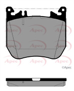 Apec PAD2509 Brake Pad Set for sale online | eBay