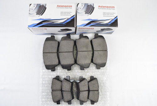 Asianautos Full Ceramic Front and Rear Brake Pads For Hyundai Veloster ...