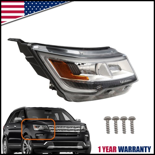 For 2016-2018 Ford Explorer Limited/XLT/Platinum LED DRL Passenger ...