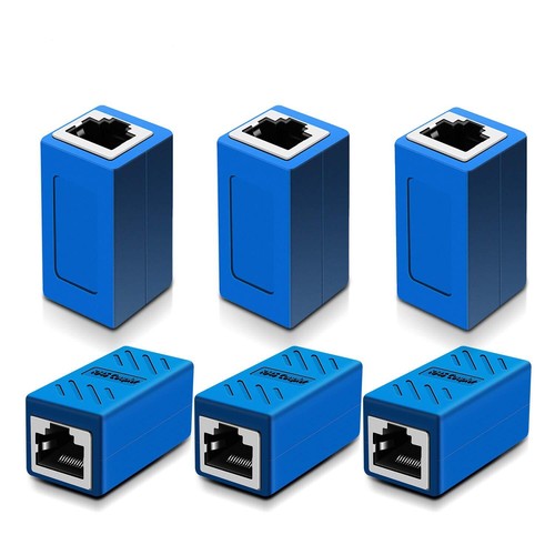 Rj45 Coupler Inline Cat 7/cat 6/cat 5e Ethernet Cable Extender Adapter ...