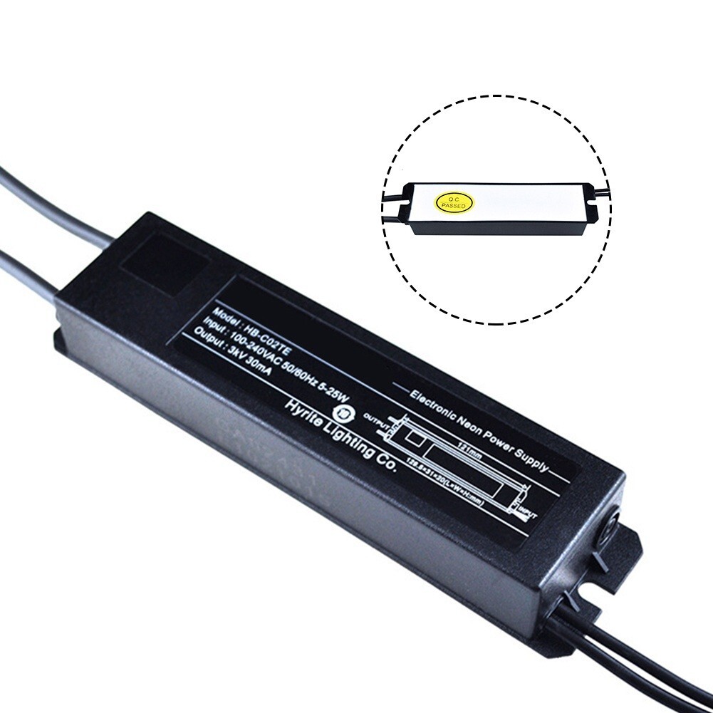 Durable Transformer 130*31*18.5 Mm Black Outdoor Plastic Shell Power ...