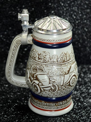 Avon Antique Model T Car Classics Ceramic Stein Trazarra Cologne 1979 ...