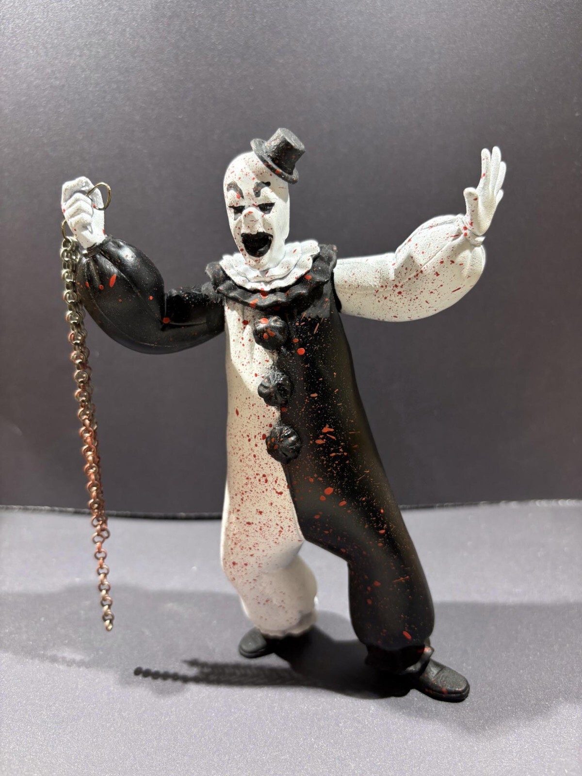 Custom TOONY TERRORS action figure of ART the CLOWN from "TERRIFIER" | eBay