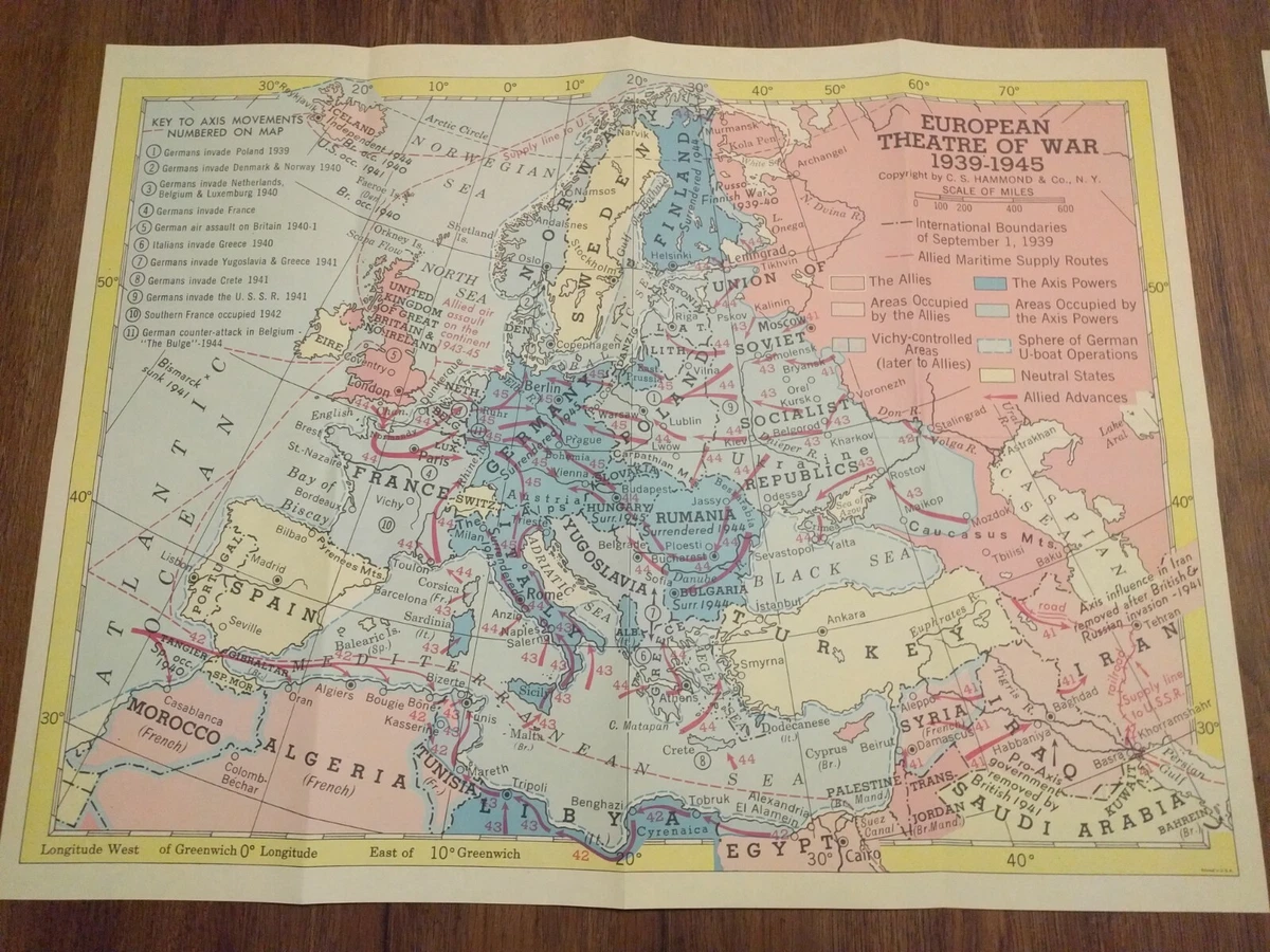 Wwii Map 1941