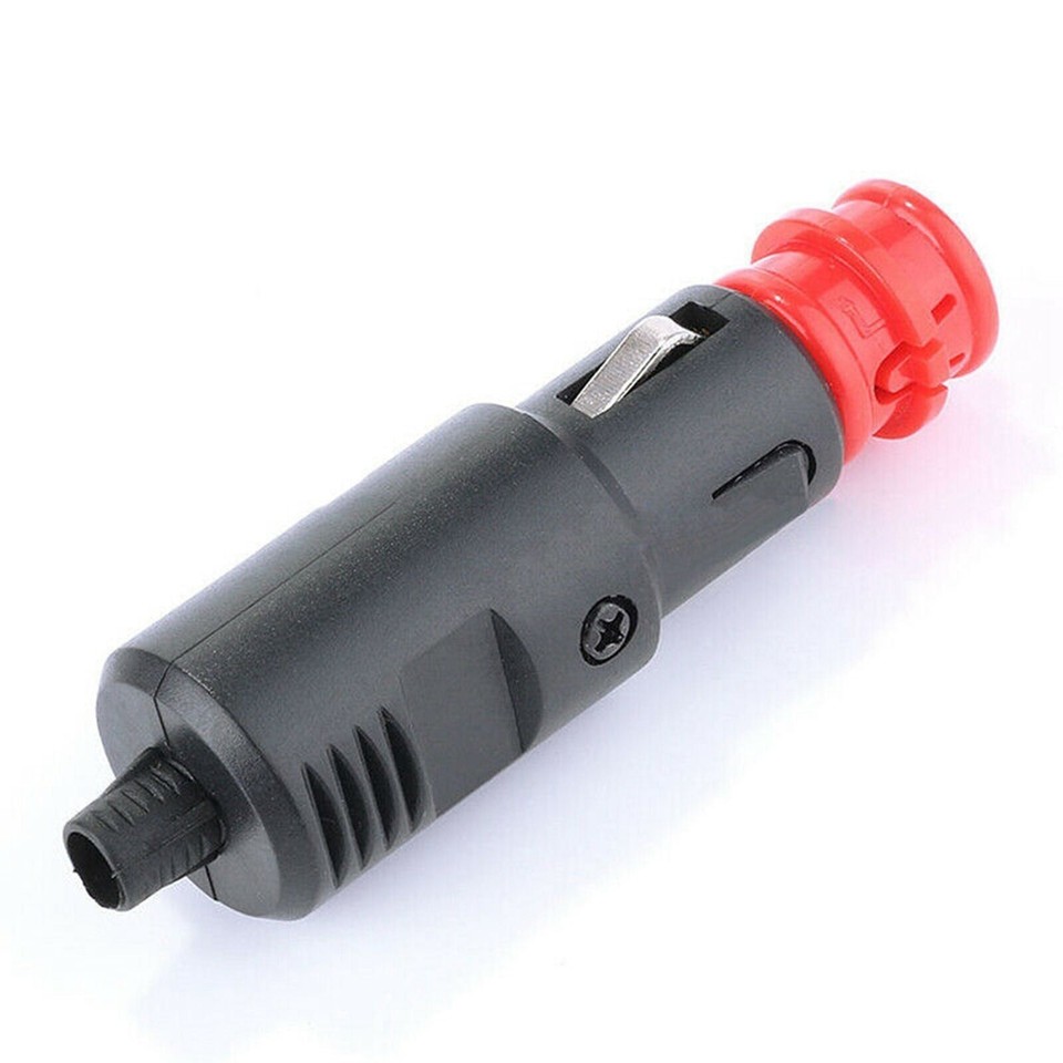 12V Male Car Cigarette Lighter Socket Plug Connector - Wireable NO ...