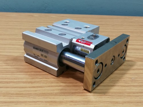 SMC Air Pneumatic Low Profile Guide Cylinder + Lock MLGPM25-20-B 25Bore ...