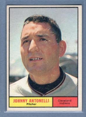 1961 Topps #115 Johnny Antonelli VG-EX GO100 | eBay