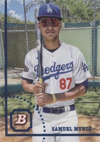 2022 Bowman Heritage - Prospects #BHP-149 Samuel Munoz (RC) for sale ...