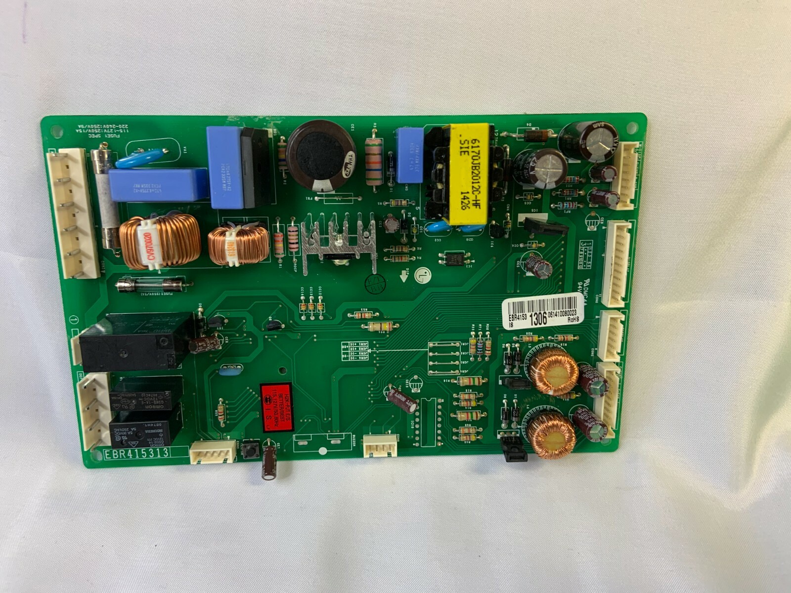 🌟 LG REFRIGERATOR PCB MAIN CONTROL BOARD EBR41531306 | eBay