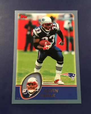 2003 Topps # 104 KEVIN FAULK New England Patriots Great Card ! | eBay