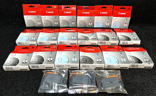 Lot of 21 Genuine Canon 9 PGI-9 Ink Cartridges | eBay