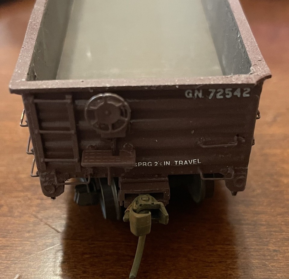 RARE HO Resin Sunshine GN Great Northern 72500 Gondola RTR + FREE PIPE ...